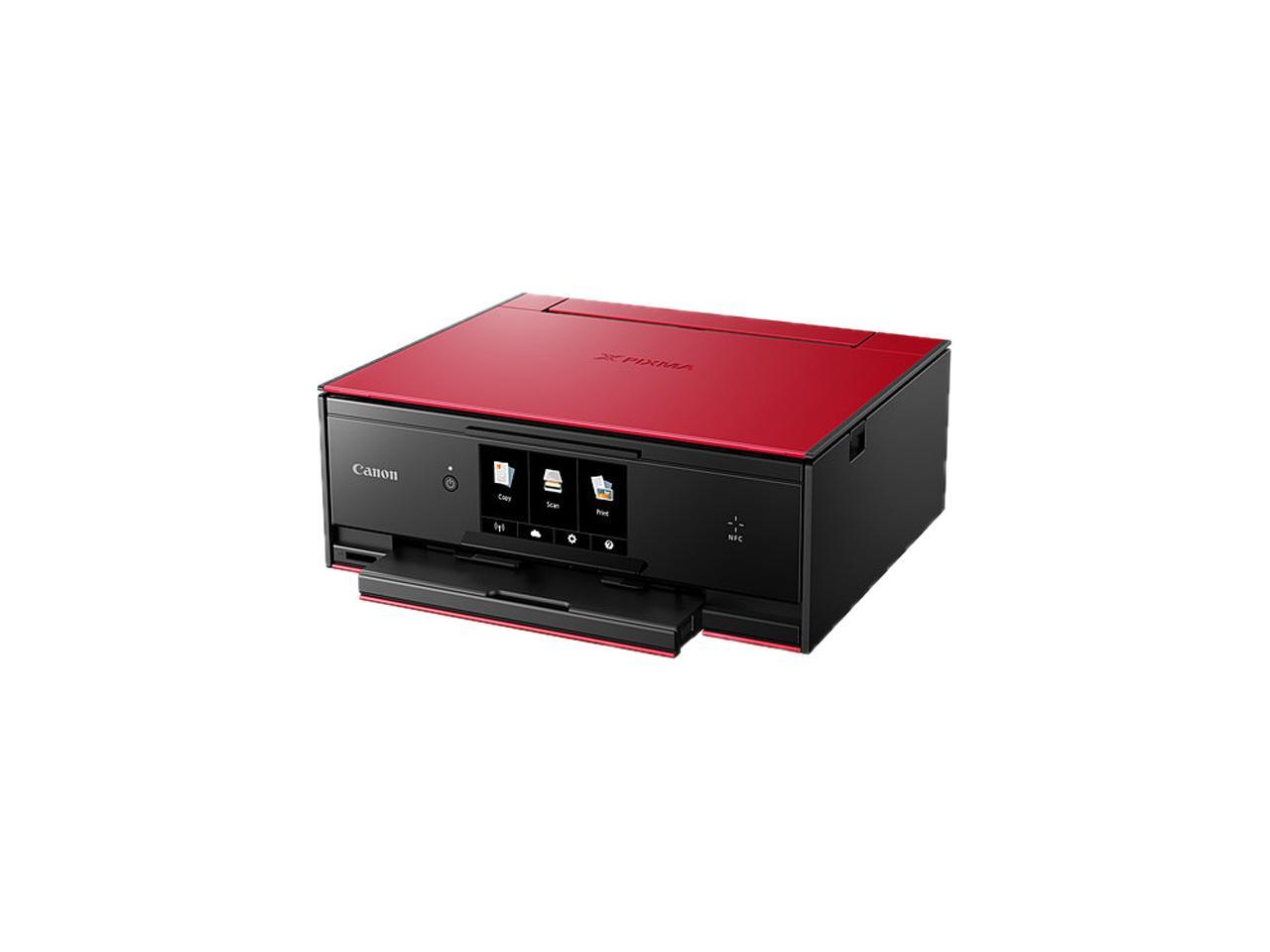 Canon PIXMA TS9020 RED Duplex 9600 x 2400 dpi USB / WIreless / Ethernet ...