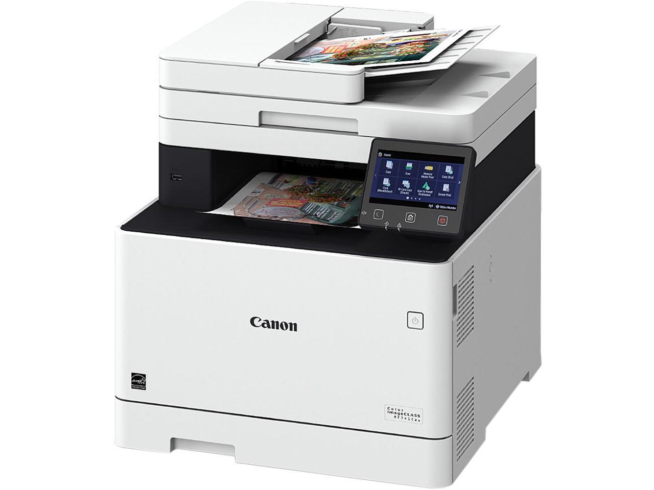 Canon imageCLASS MF741Cdw Color Ethernet (RJ-45) / USB / Wi-Fi Laser ...