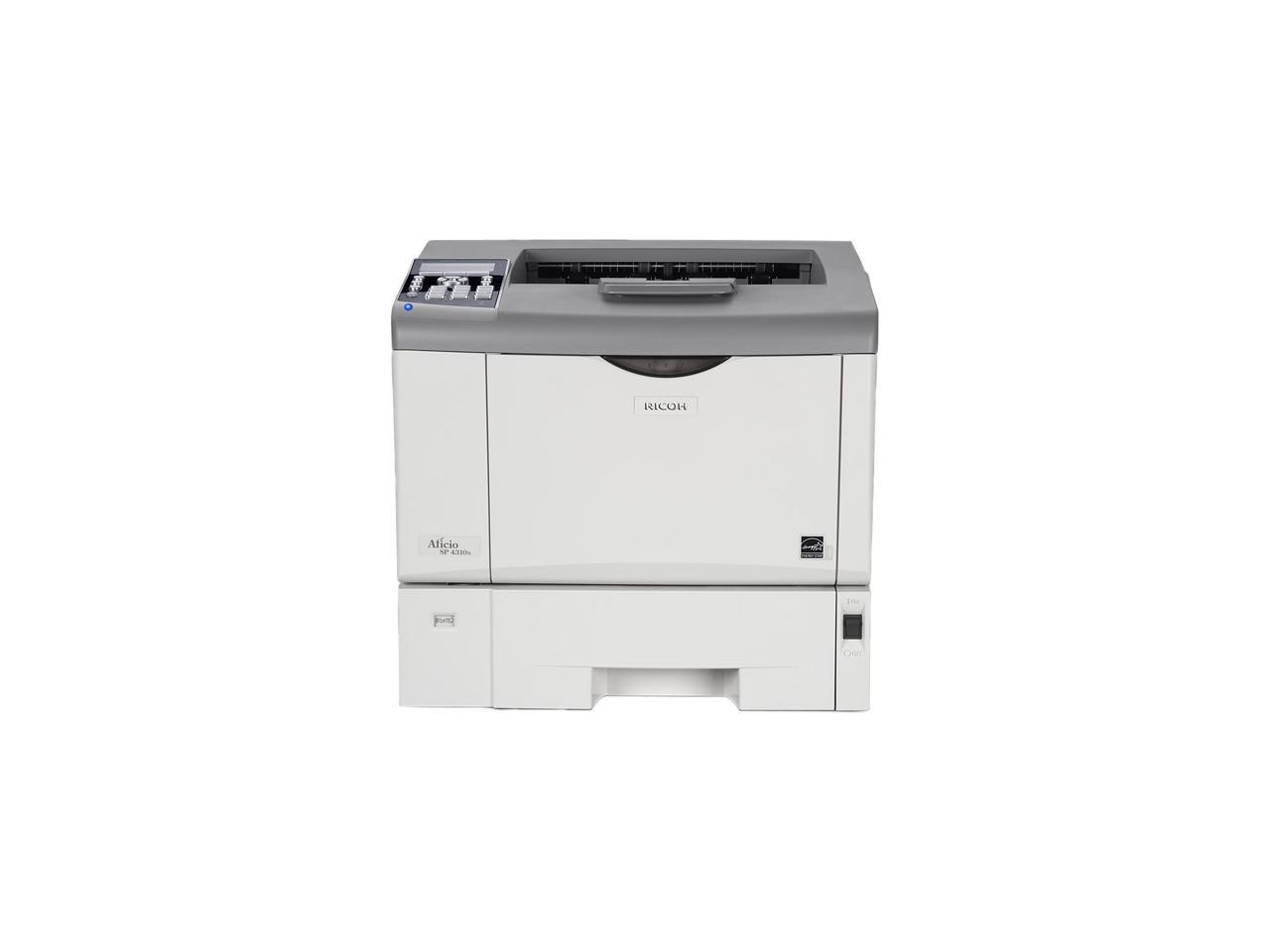 Ricoh Aficio SP 4310N Laser Printer - Monochrome - 1200 x 600 dpi Print ...