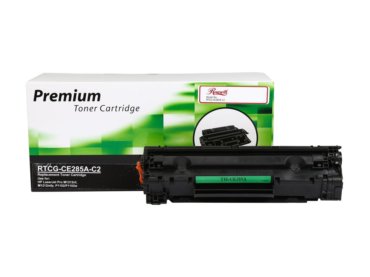 Rosewill RTCG-CE285A-C2 Economy Compatible Toner Cartridge (Replaces HP ...