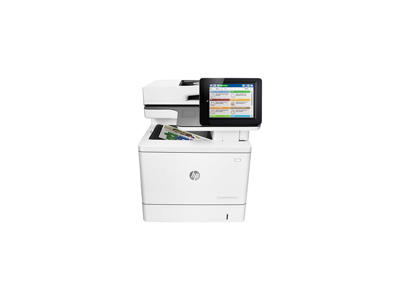 Refurbished: HP LaserJet Enterprise M577F MFP Color Ethernet (RJ-45 ...