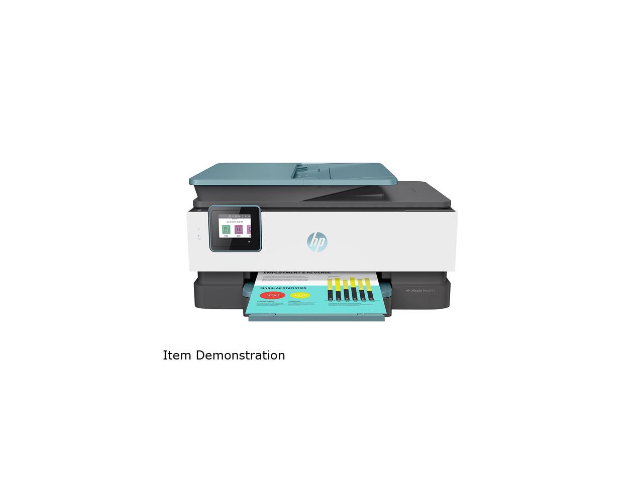 HP OfficeJet Pro 8035 Wireless All-In-One Color Inkjet Printer - Basalt ...