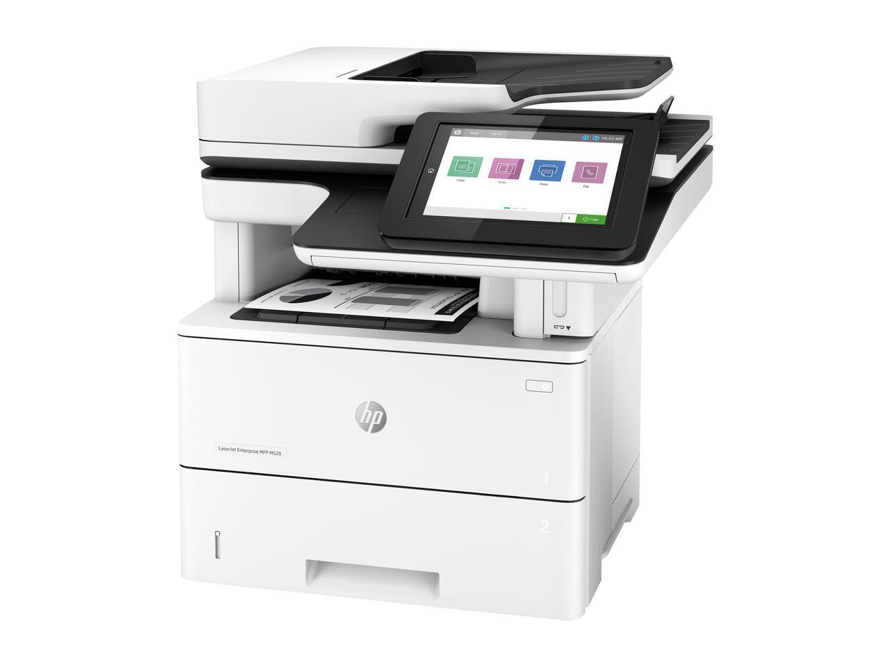 HP LaserJet Enterprise M528f MFP All-in-One Monochrome Laser Printer ...