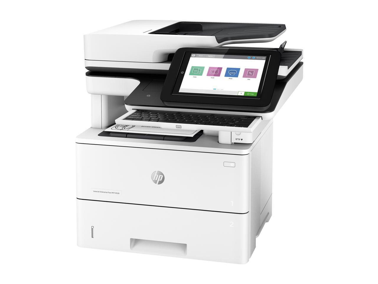 HP LaserJet Enterprise Flow MFP M528c (1PV66A#BGJ) Auto Duplex All-in ...
