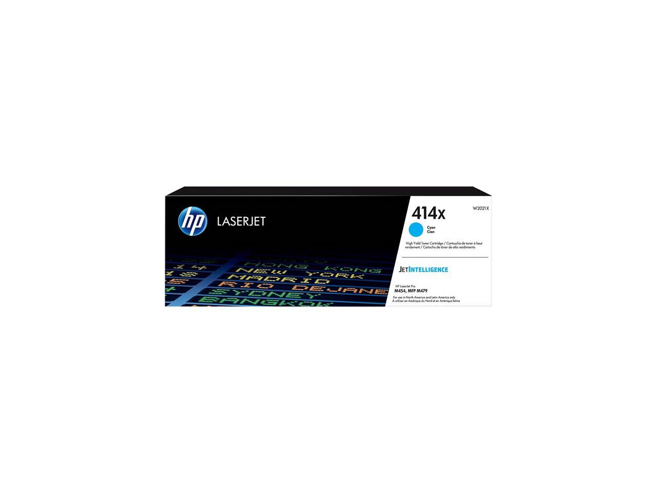 HP 414X High Yield LaserJet Toner Cartridge - Cyan - Newegg.ca