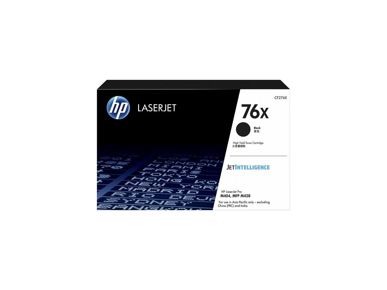 HP CF276X 76X High Yield Original LaserJet Toner Cartridge Black ...