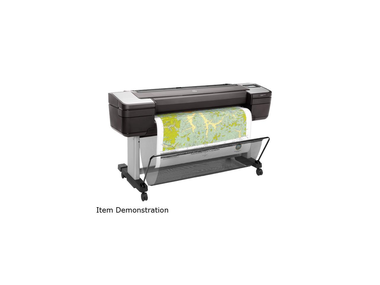 HP Designjet T1700 Ethernet (RJ-45) / USB Thermal Inkjet Large Format ...