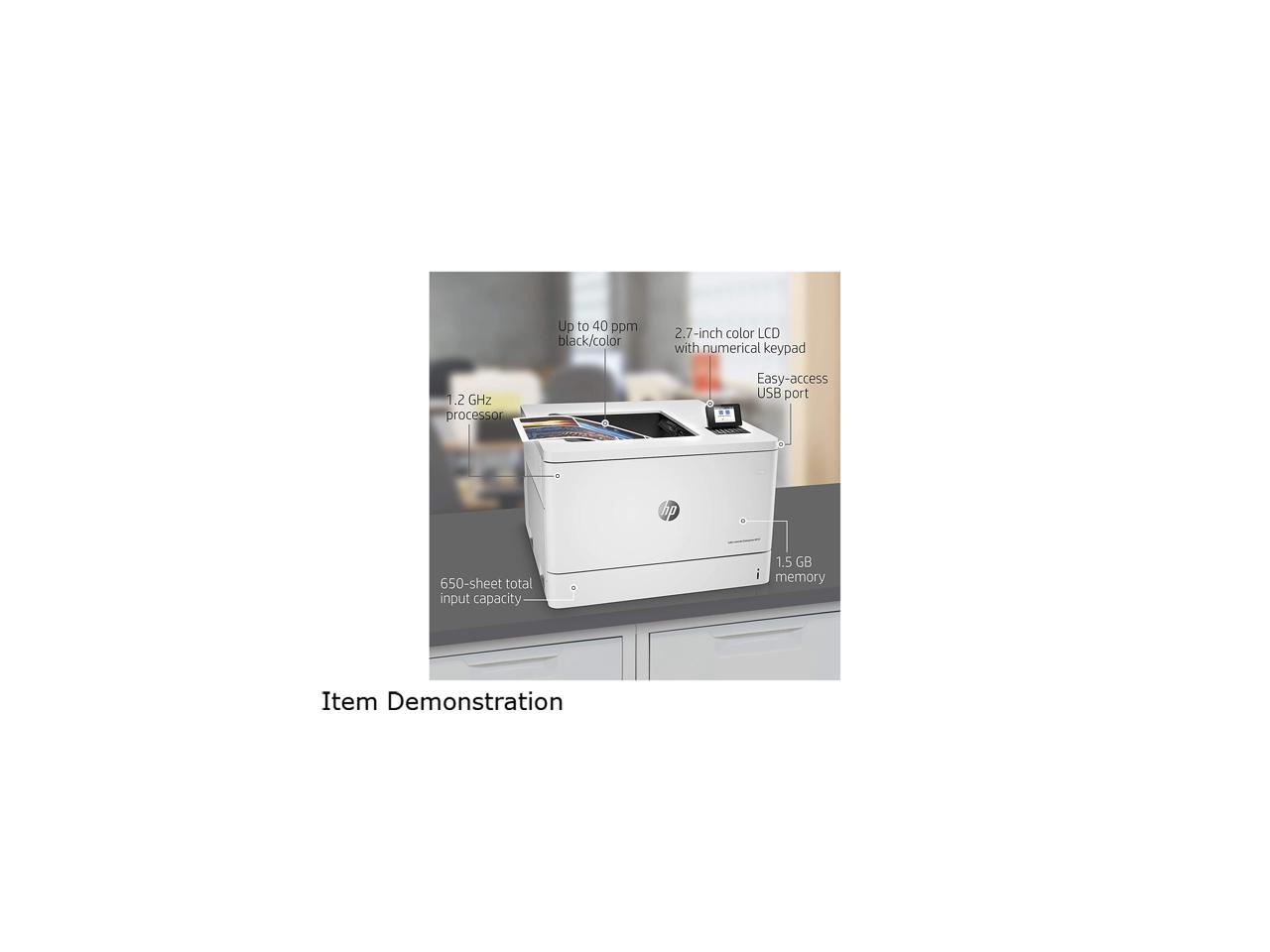 HP Color LaserJet Enterprise M751n Color Ethernet (RJ-45) / USB Laser ...