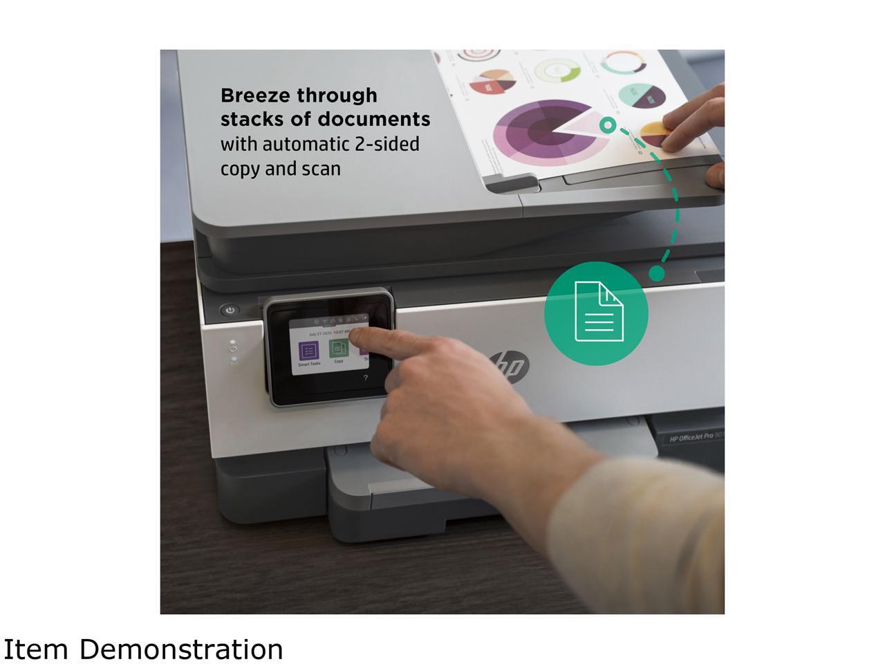 Open Box: HP OfficeJet Pro 9015e All-in-One Wireless Color Printer ...