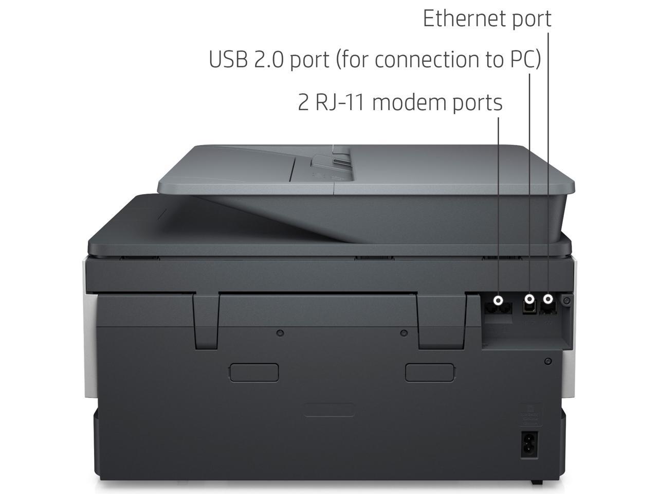 HP OfficeJet Pro 9015e All-in-One Wireless Color Printer, with bonus 6 ...