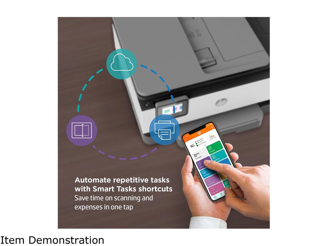 HP OfficeJet Pro 8035e All-in-One Wireless Color Printer (Basalt), with ...