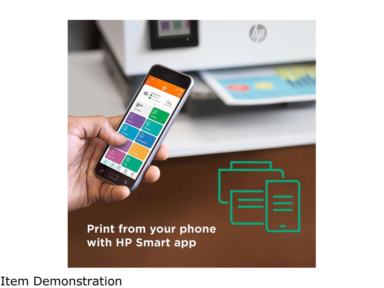 HP OfficeJet Pro 8035e All-in-One Wireless Color Printer (Basalt), with ...