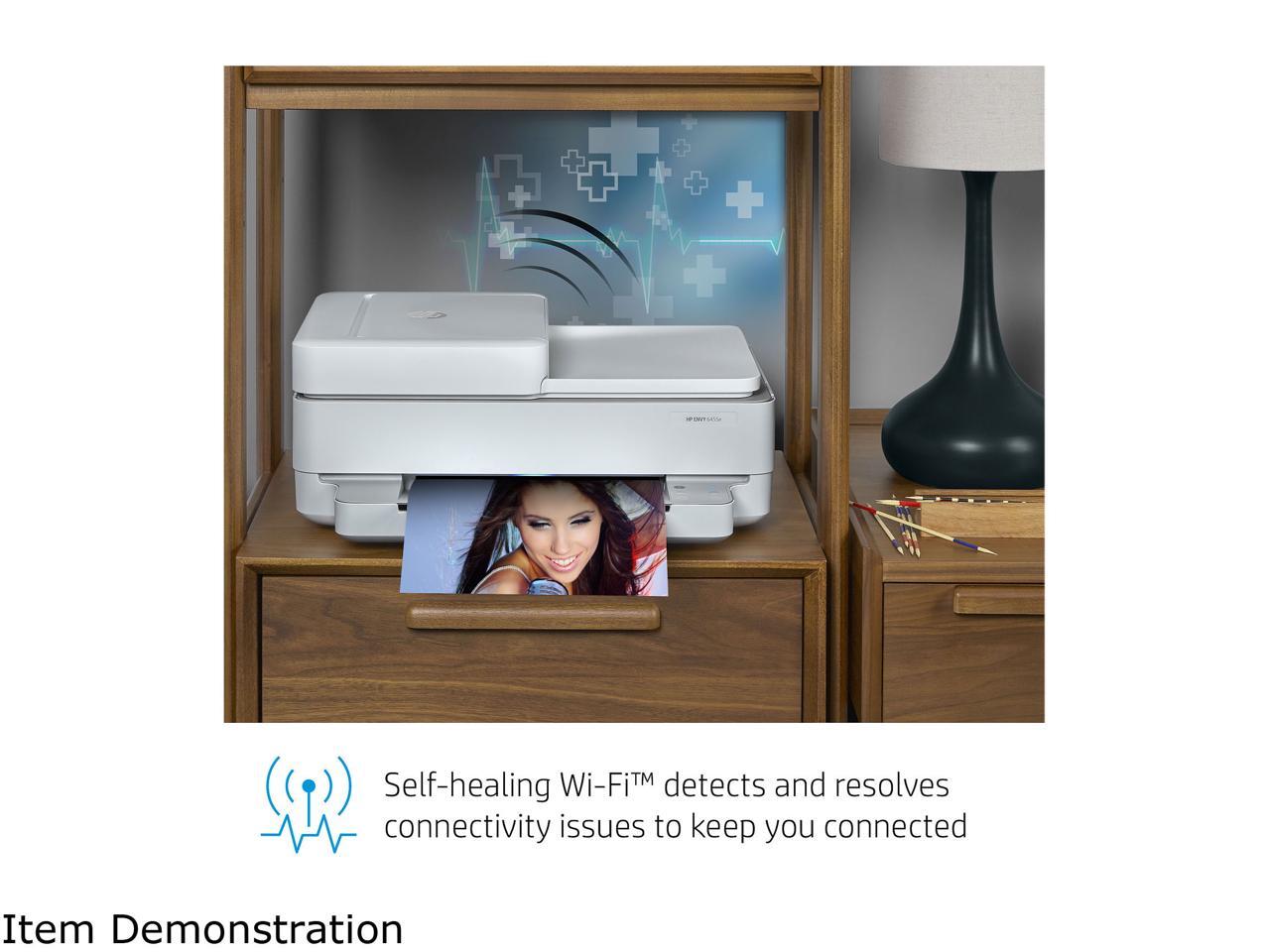 HP ENVY 6455e All-in-One Wireless Color Printer, with bonus 6 months ...