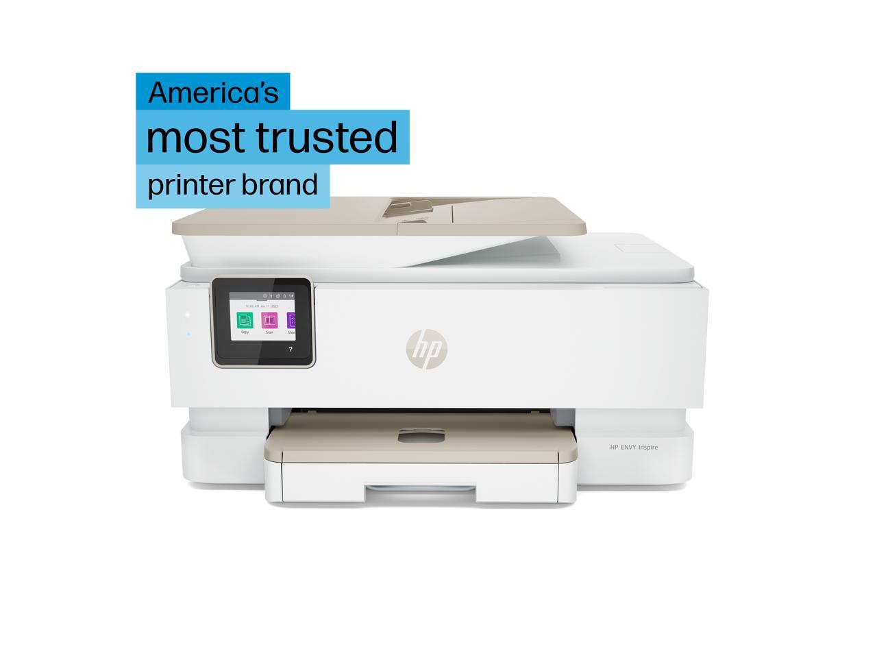 HP Envy Inspire 7955e Wireless Color All-in-One Printer with Bonus 3 ...