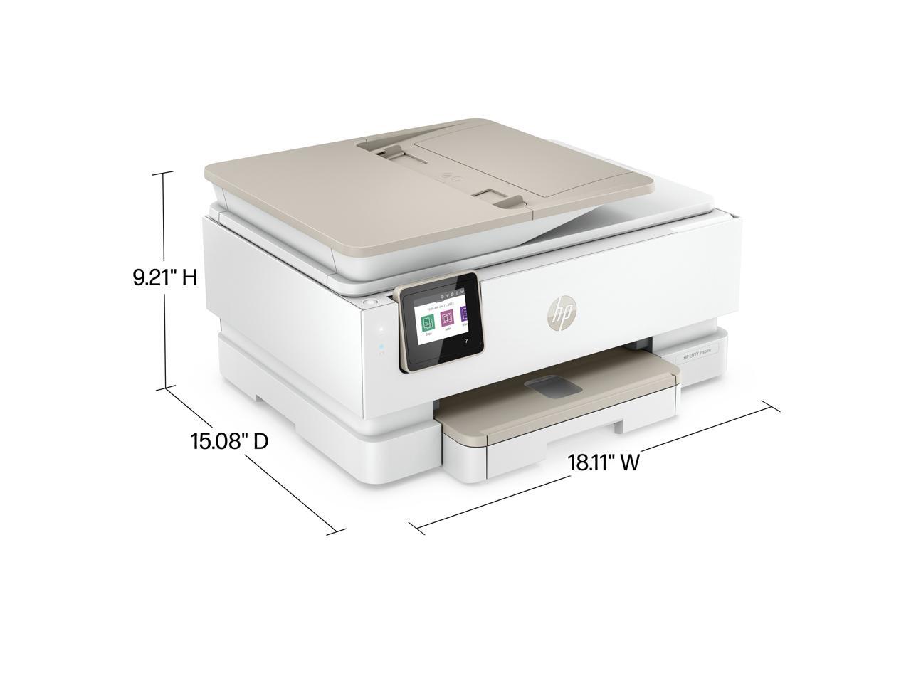HP Envy Inspire 7955e Wireless Color All-in-One Printer with Bonus 3 ...