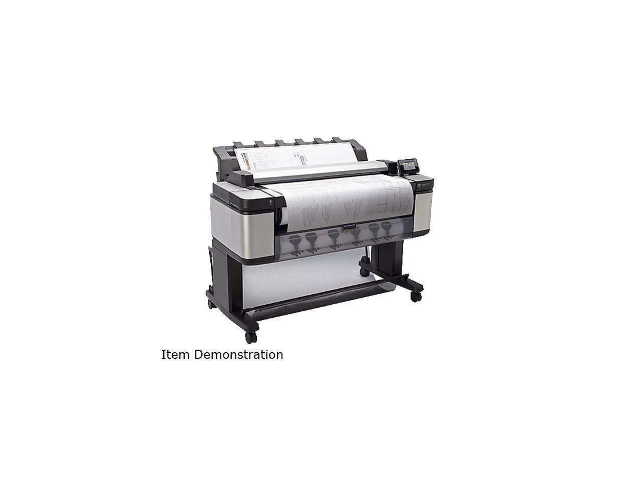 HP Designjet T3500 (B9E24B#B1K) 2400 x 1200 dpi USB Color Inkjet MFP ...