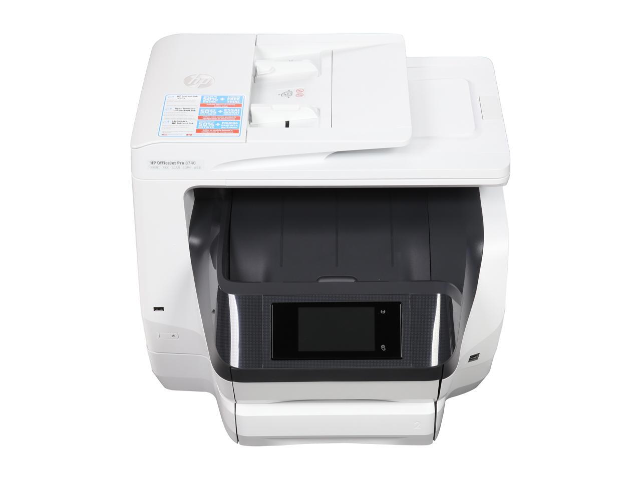 HP OfficeJet Pro 8740 All-in-One Wireless Printer with Mobile Printing ...