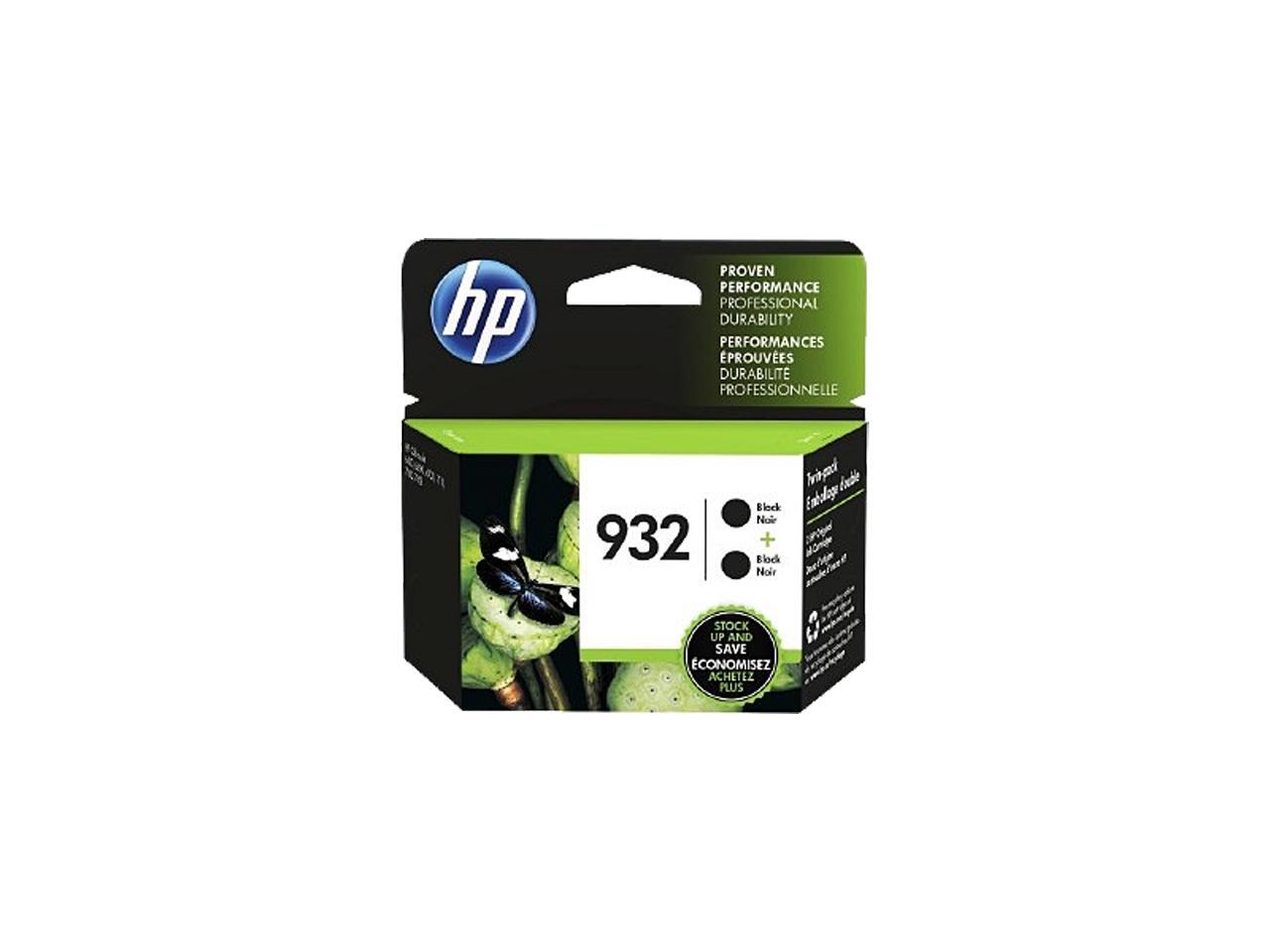 HP 932 Ink Cartridge - Dual Pack - Black - Newegg.com