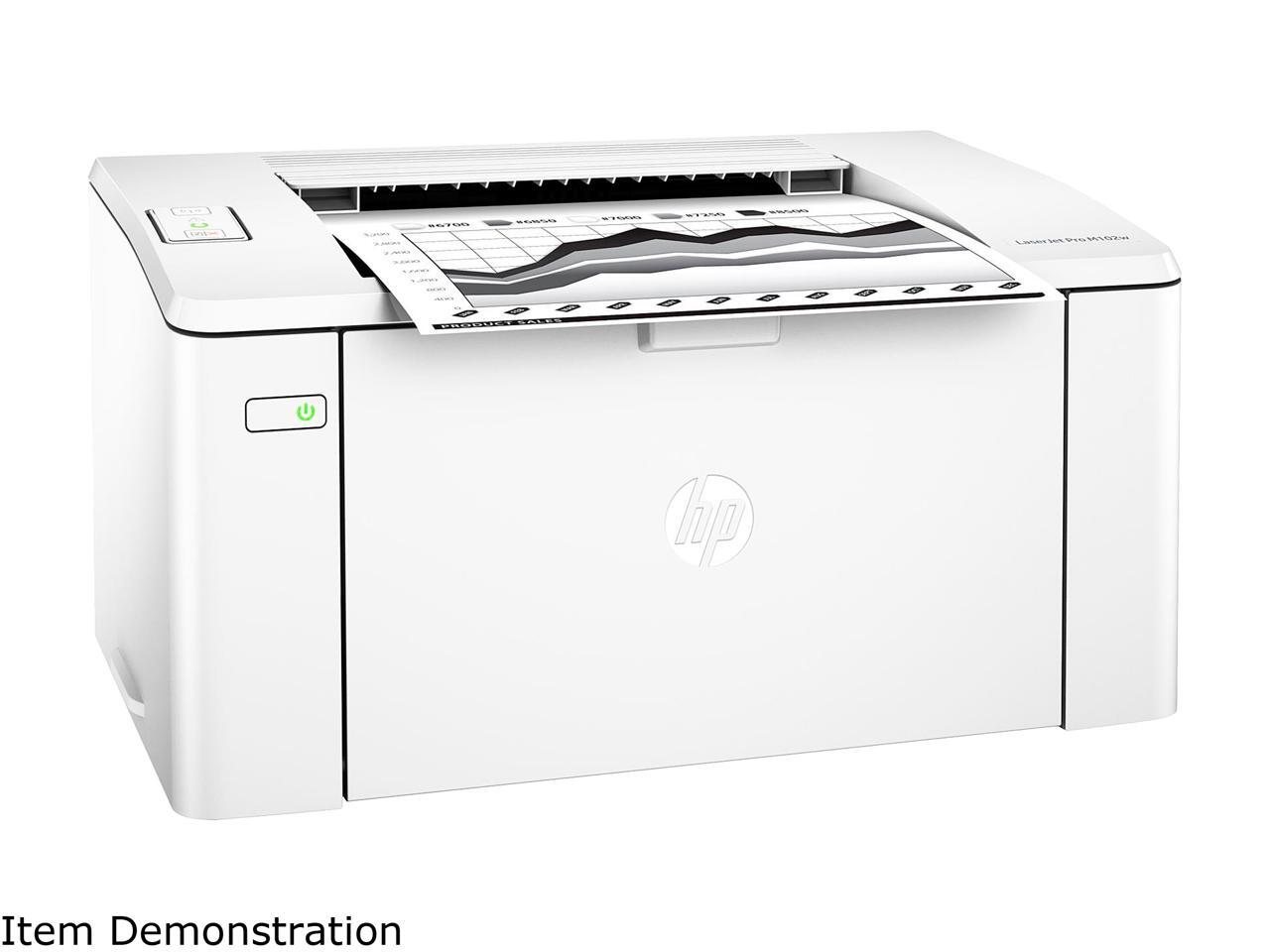 HP LaserJet M102w Wireless Monochrome Laser Printer - Newegg.ca