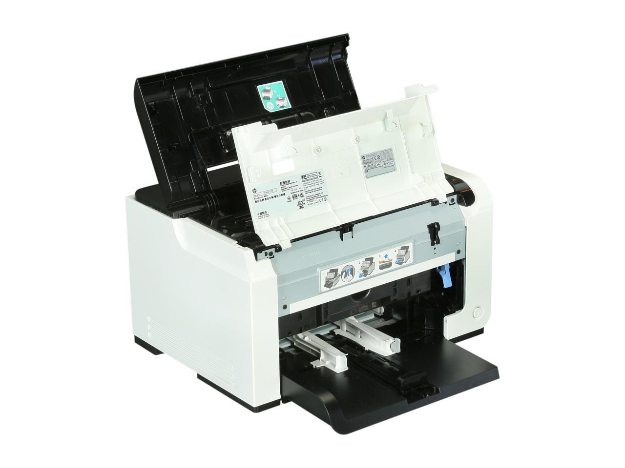 Refurbished: HP LaserJet Pro CP1025nw Personal Color Ethernet (RJ-45 ...