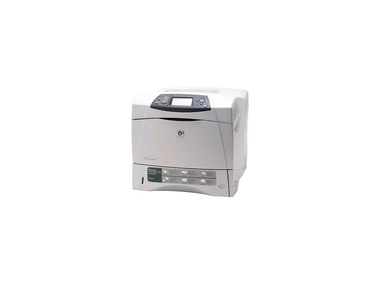 HP LaserJet 4240N Laser Printer - Monochrome - Plain Paper Print ...
