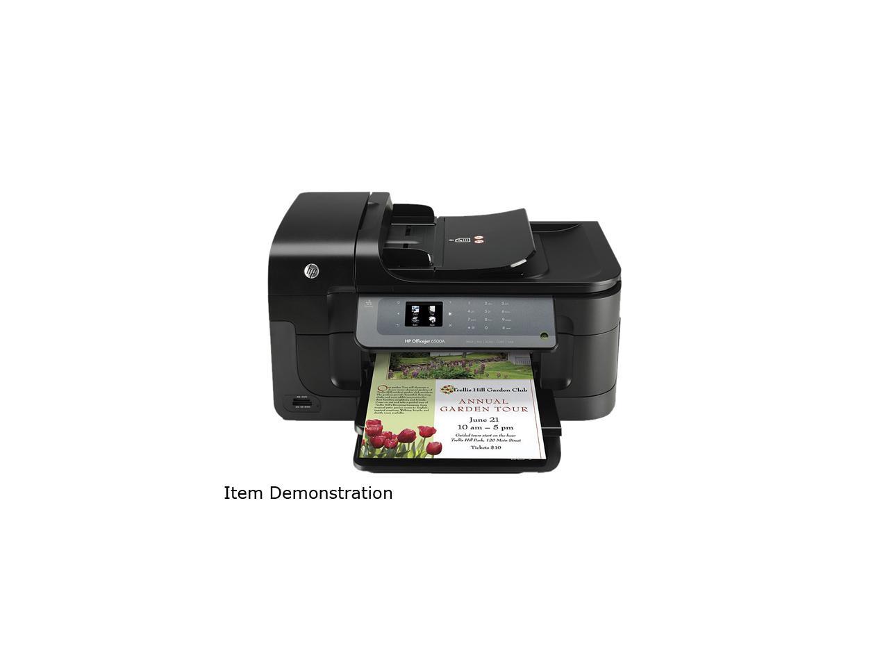 HP Officejet 6500A Plus Wireless Thermal Inkjet MFC / All-In-One Color ...