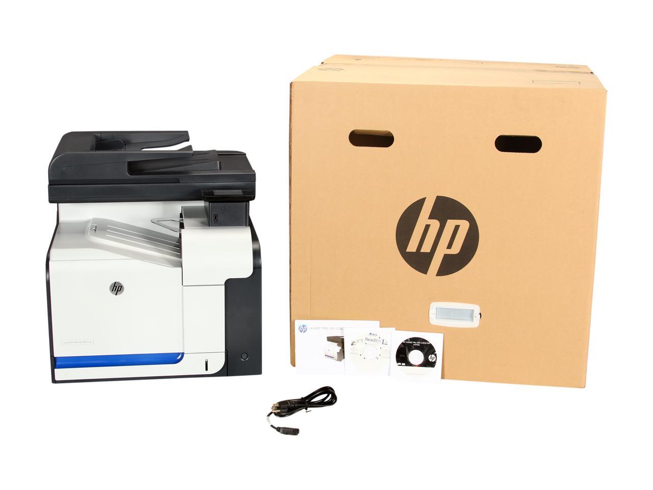 HP LaserJet Pro 500 M570dn All-in-One Colour Airprint and ePrint Laser ...