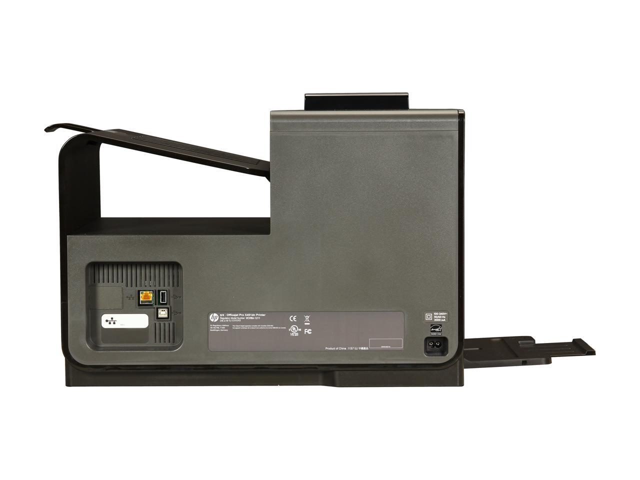 HP Officejet Pro X451dn (CN459A) Up to 55 ppm 2400 x 1200 dpi USB ...