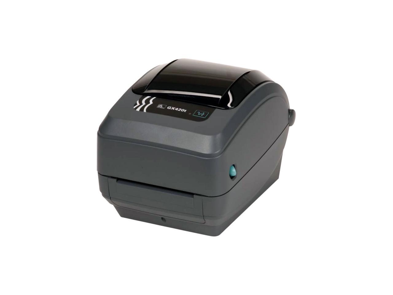 Zebra GX420t Direct Thermal/Thermal Transfer Printer - Monochrome ...