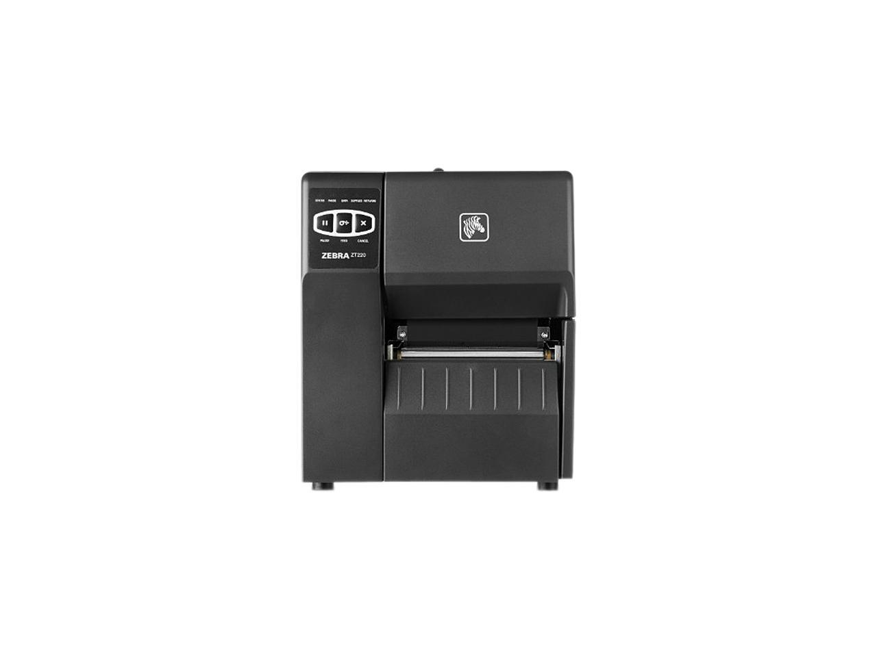 Zebra ZT230 4” Industrial Thermal Transfer Label Printer, LCD, 300 dpi ...