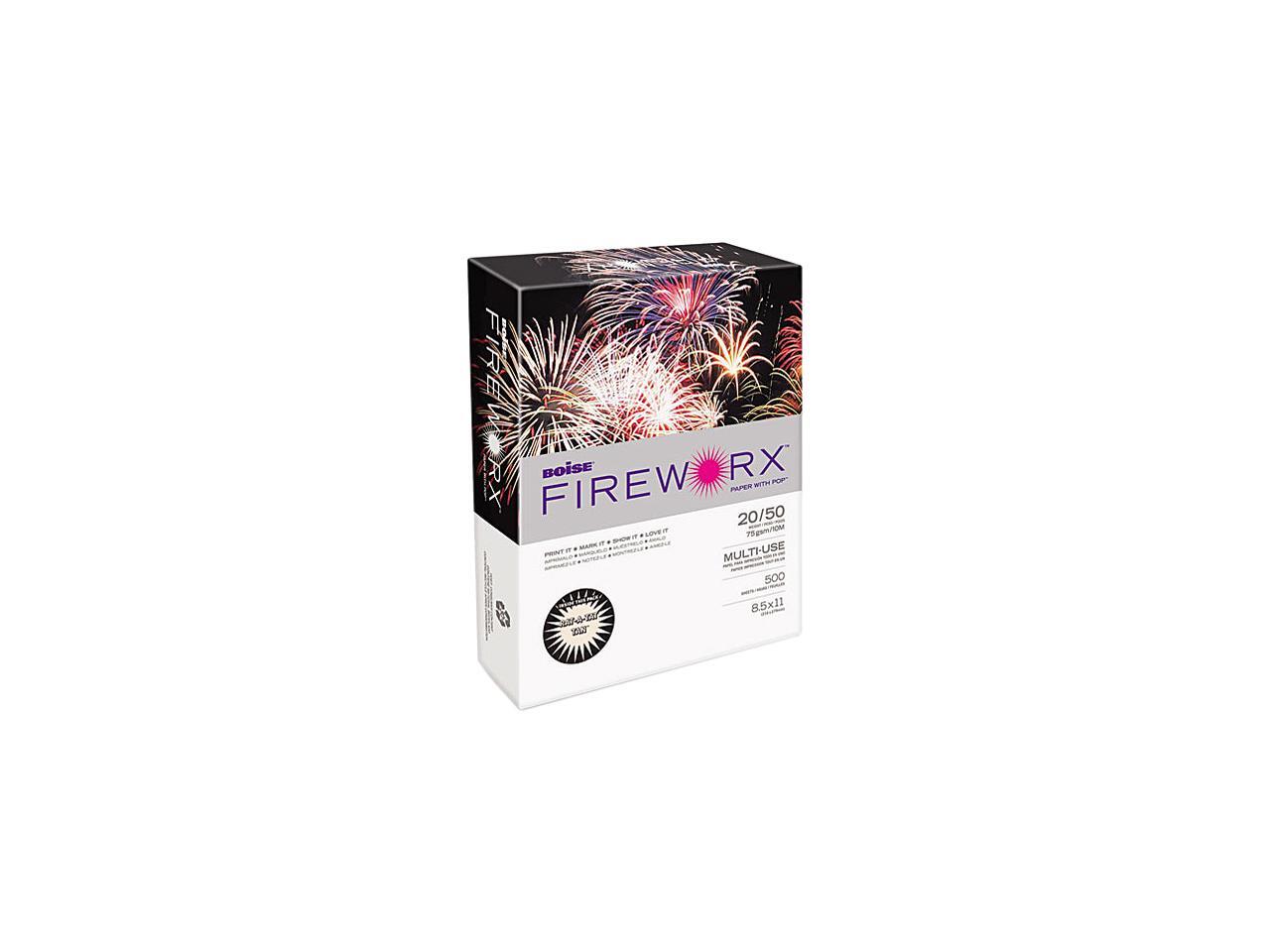 Boise FIREWORX Colored Paper, 20lb, 8-1/2 x 11, Rat-a-Tat Tan, 500 ...