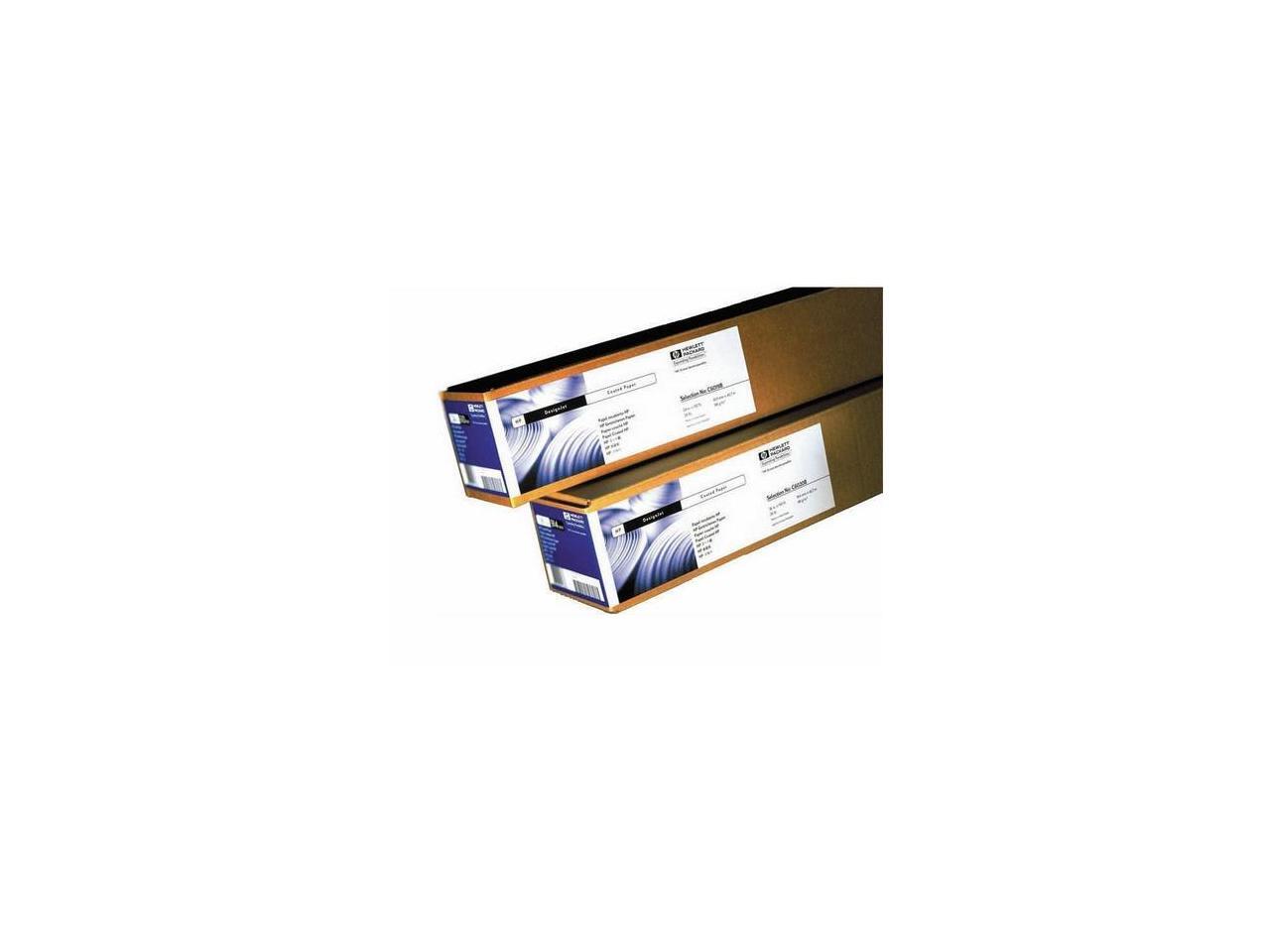 HP C3876A Designjet Inkjet Large Format Paper, 24.00" x 75.00 ft ...