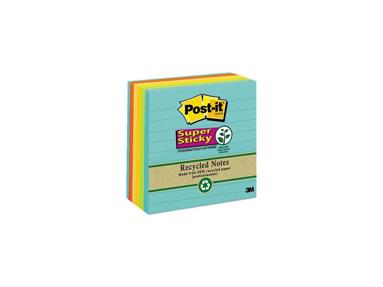 Post-it Notes Super Sticky 675-6SSNRP Farmer's Market Super Sticky ...