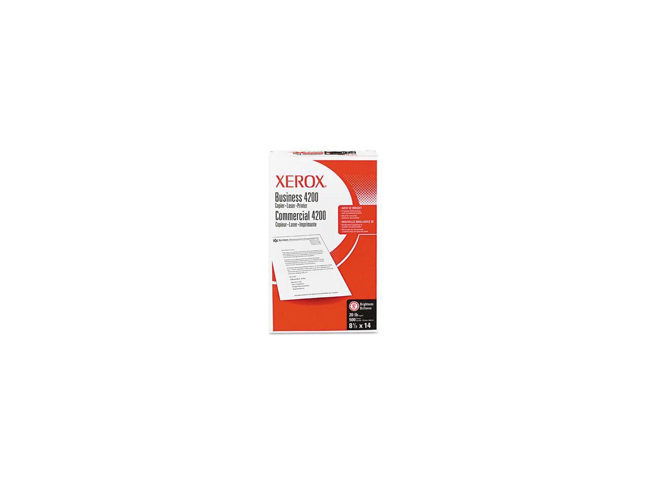 Xerox Business 4200 Copy Paper, 92 Brightness, 20lb, 8-1/2 x 14, White ...