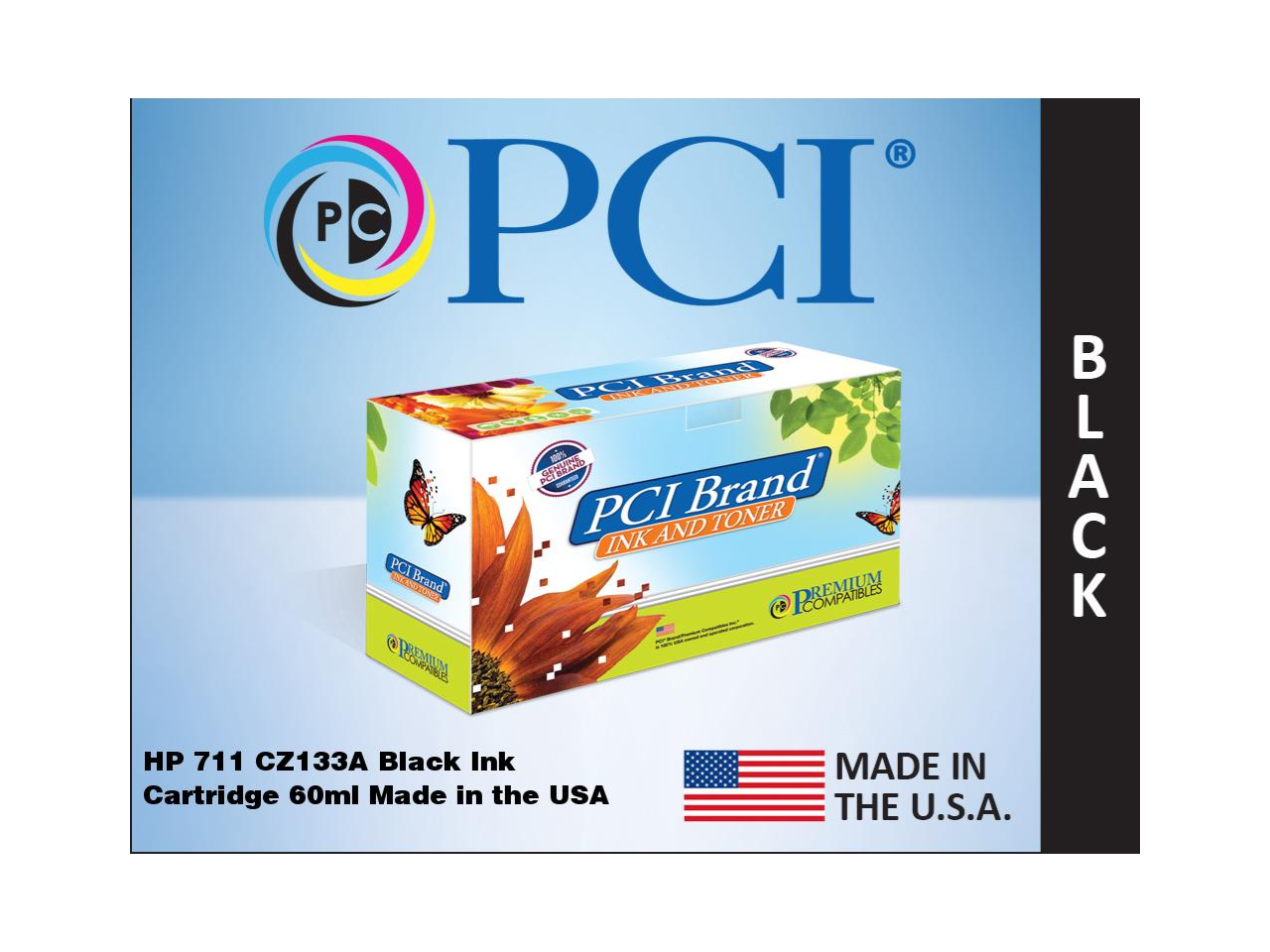 PCI CZ133A-PCI Black HP CZ133A Ink Cartridge Replacement - Newegg.com