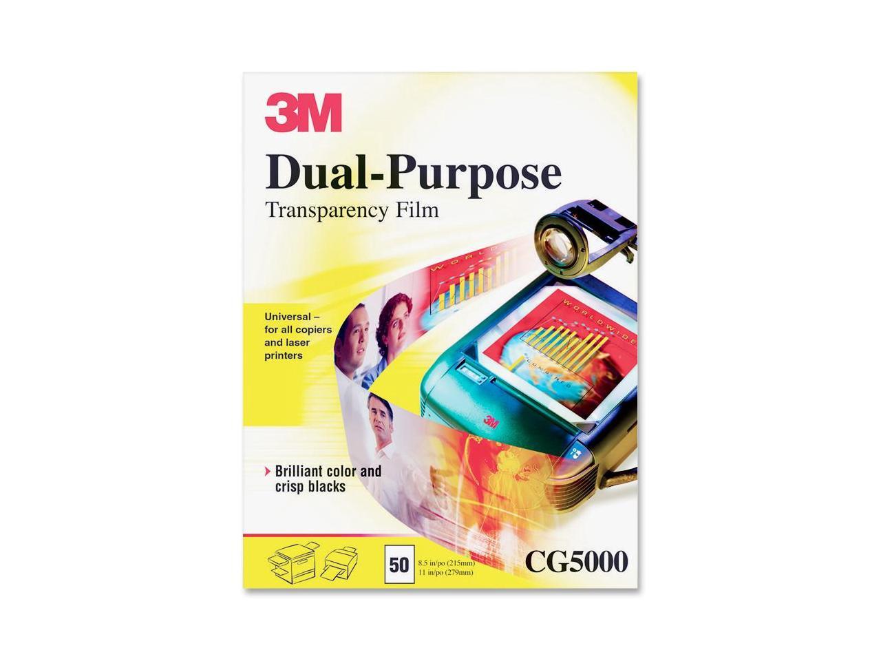 3M CG5000 Dual-Purpose Transparency Film / 50 Per Box - Newegg.com
