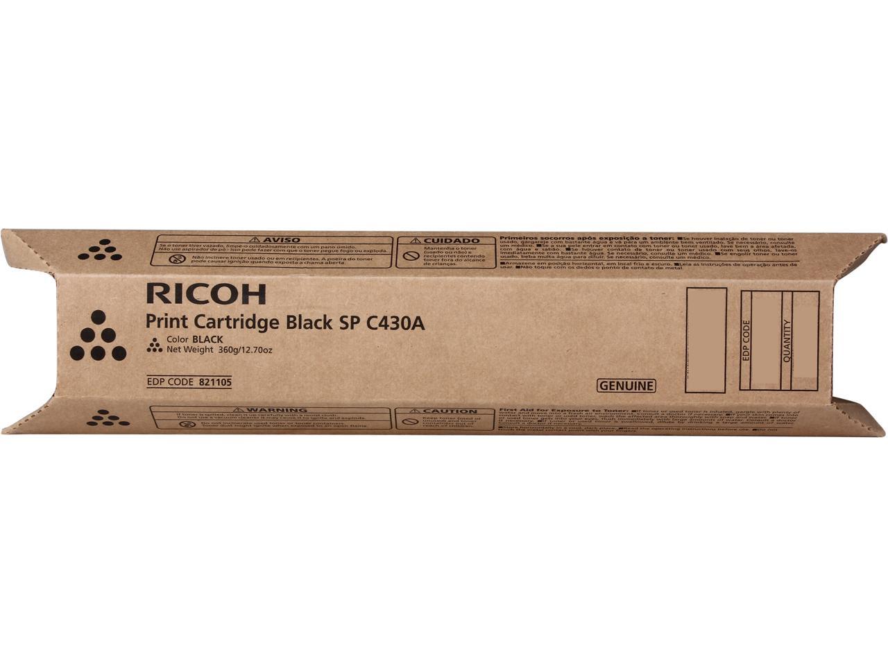 Ricoh SP C430A (821105) Toner cartridge, 21000 yield; Black - Newegg.com