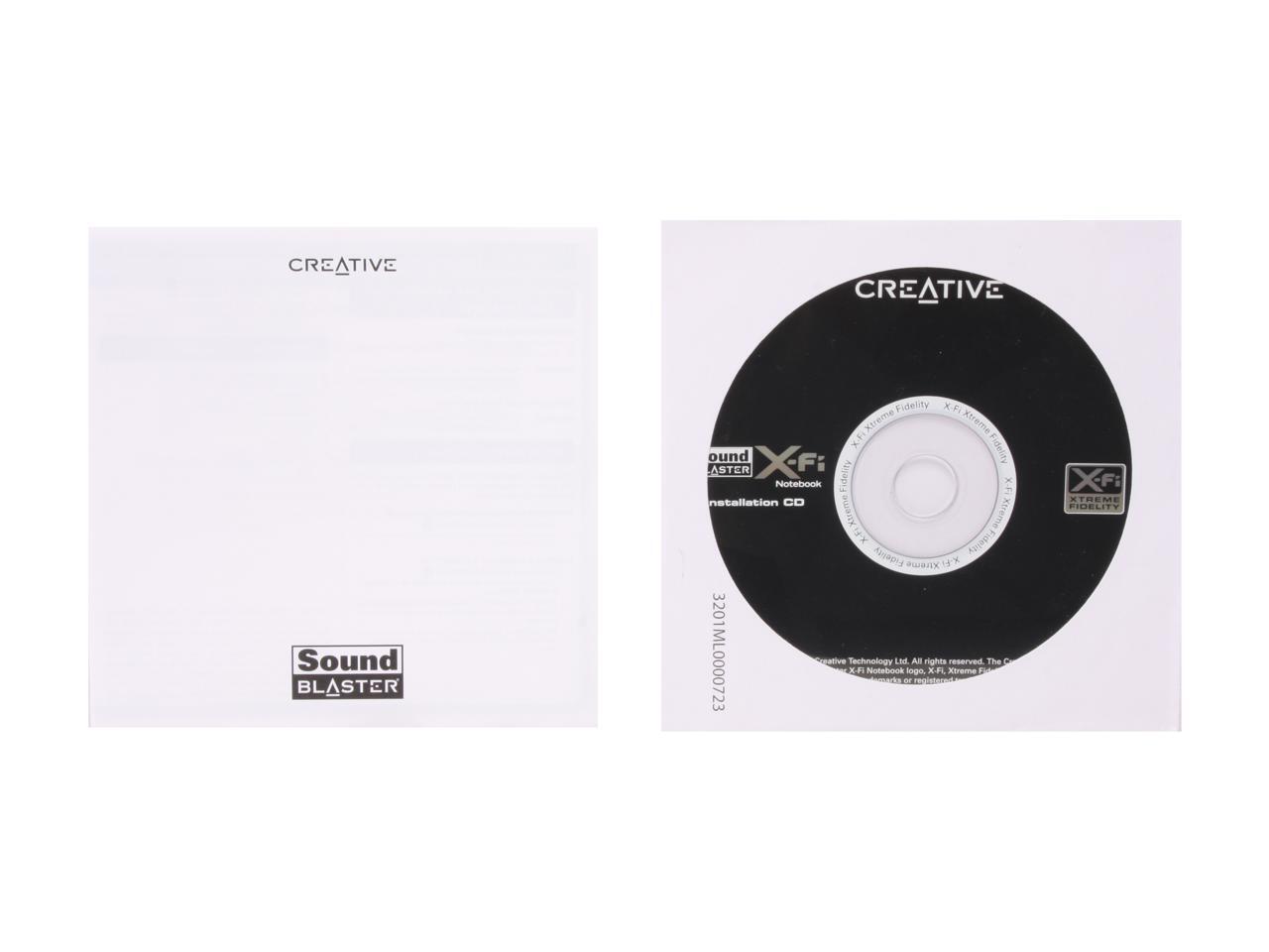 Creative sound blaster x fi notebook - passlcam