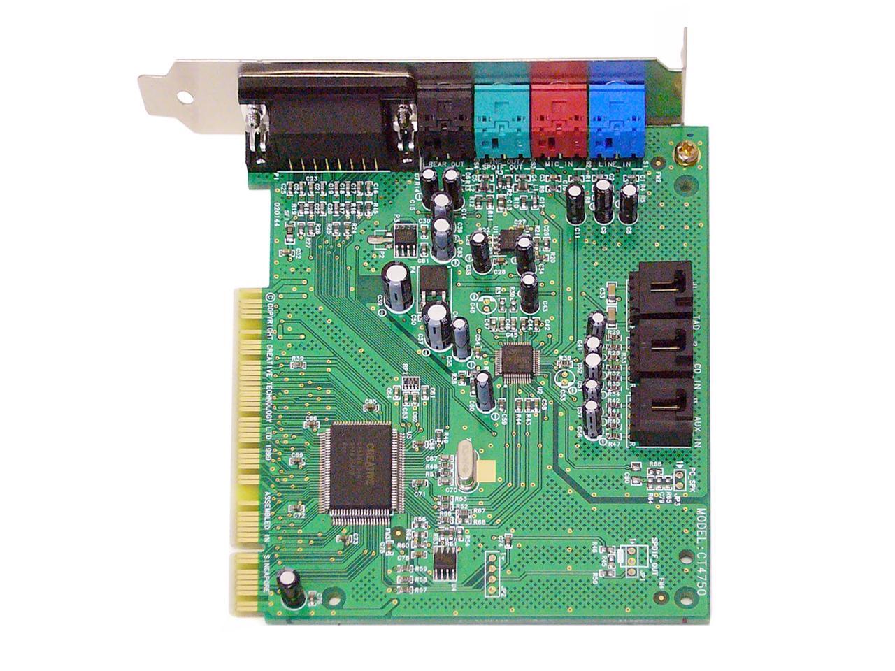 Creative Sound Blaster 128 PCI CT4750 Sound Card - Newegg.com