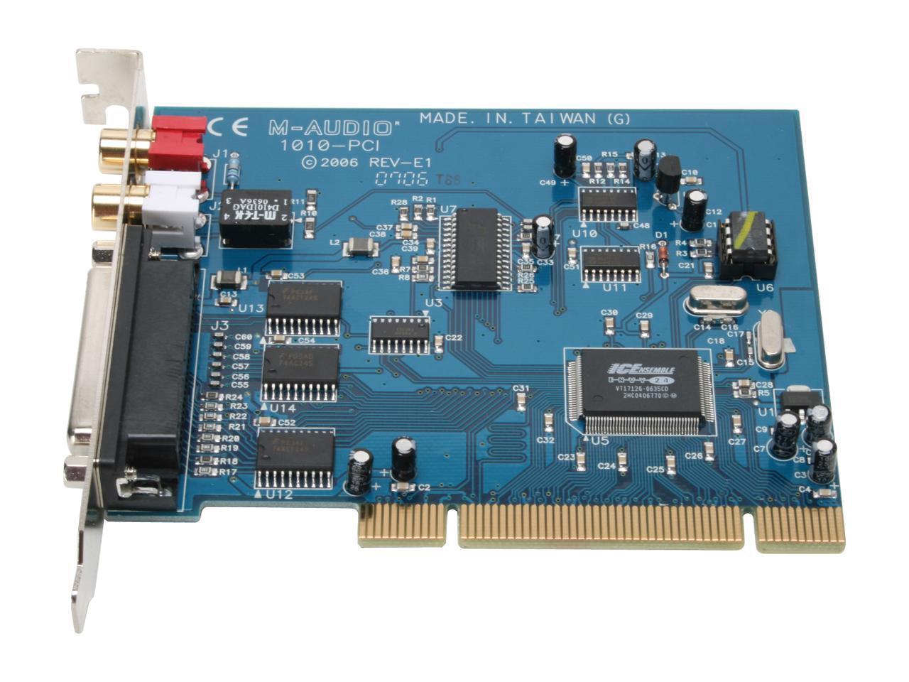 M-AUDIO Delta 1010 10-In-10-Out PCI-Rack Digital Recording System with ...