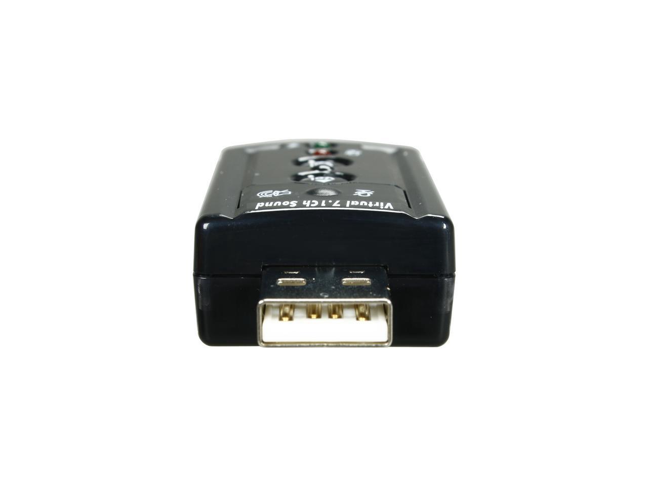 StarTech.com ICUSBAUDIO7 Stereo Audio Adapter External Sound Card - Newegg.com