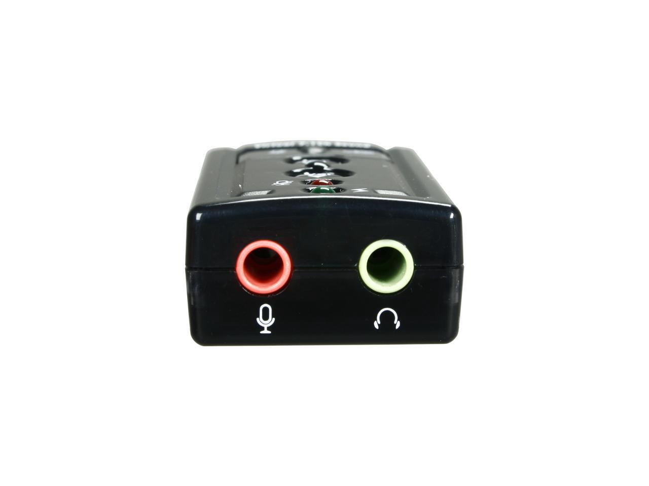 StarTech.com ICUSBAUDIO7 Stereo Audio Adapter External Sound Card - Newegg.com