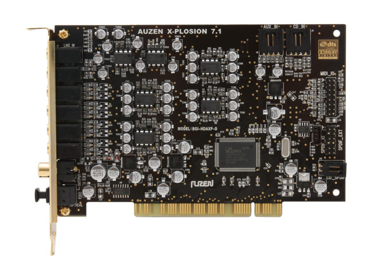 AUZEN XPlosion 7.1 Sound Card - Newegg.com