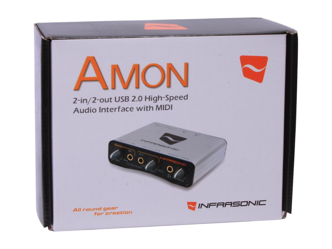 INFRASONIC Amon 24-bit 96KHz USB 2.0 Audio Interface - Newegg.com