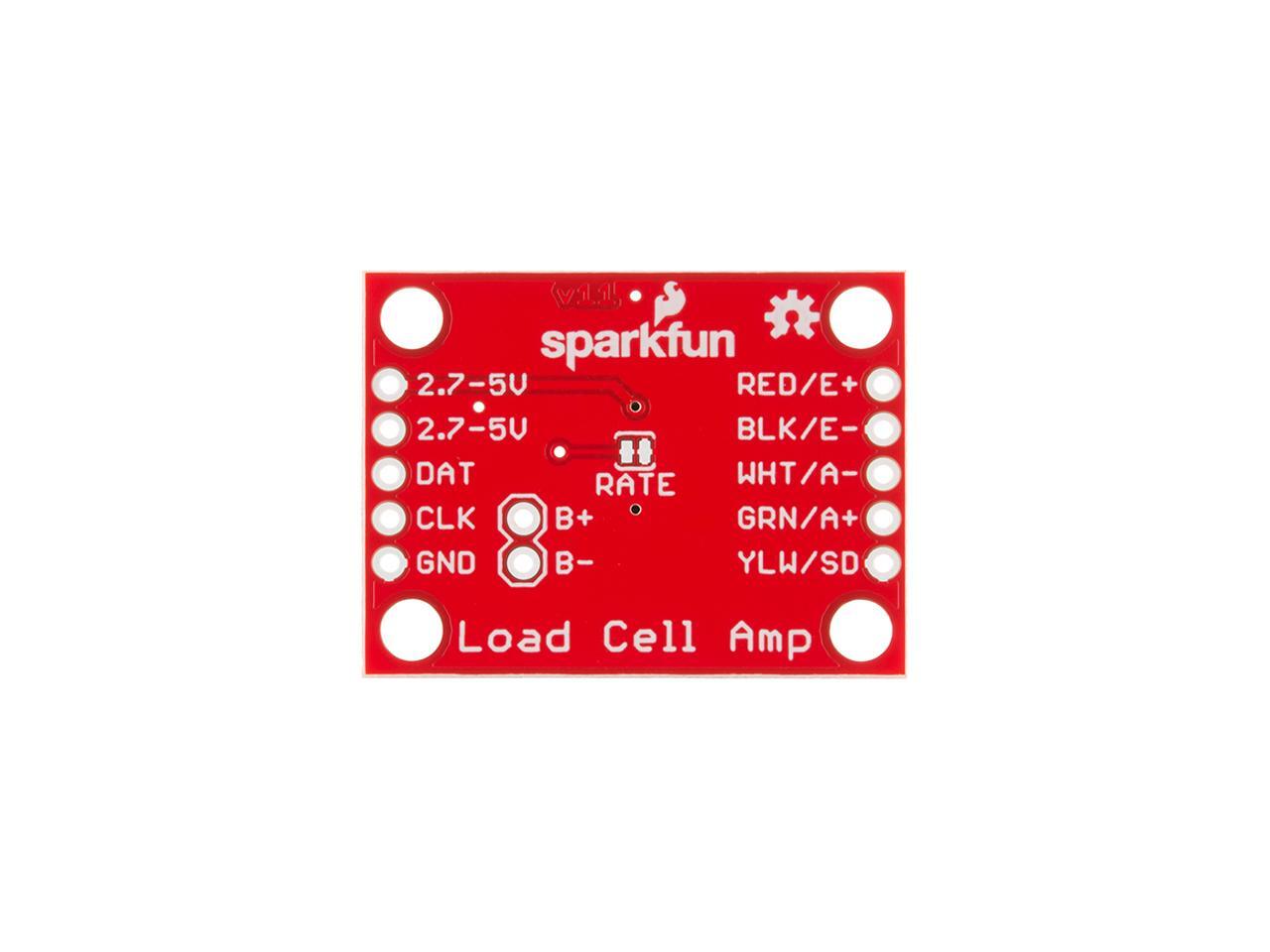 SparkFun Load Cell Amplifier - HX711 Small Breakout Board Read Load Cells to Measure Weight Four ...