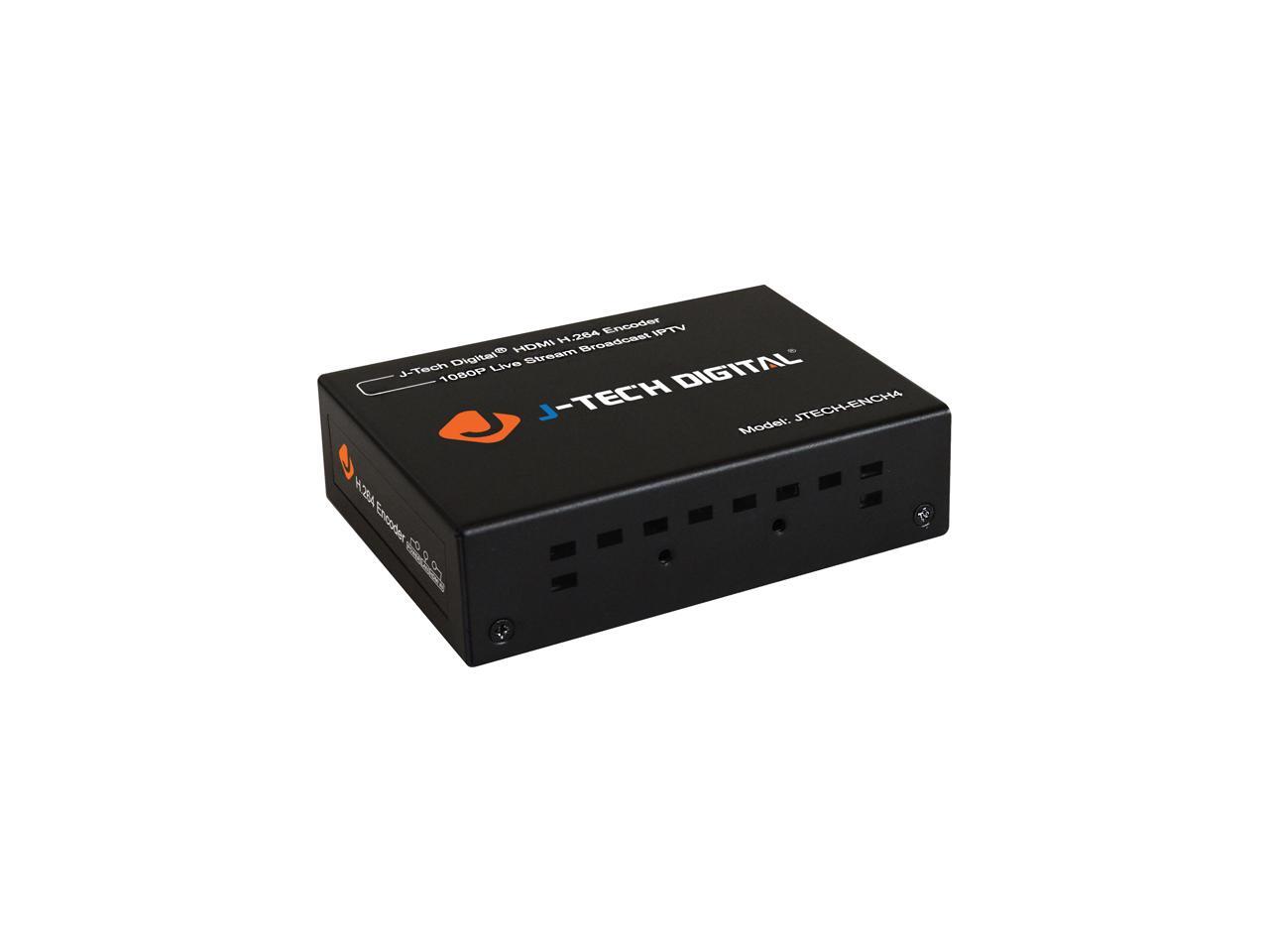J-Tech Digital H.264 1080p@60Hz Encoder, Live Broadcast - Newegg.com
