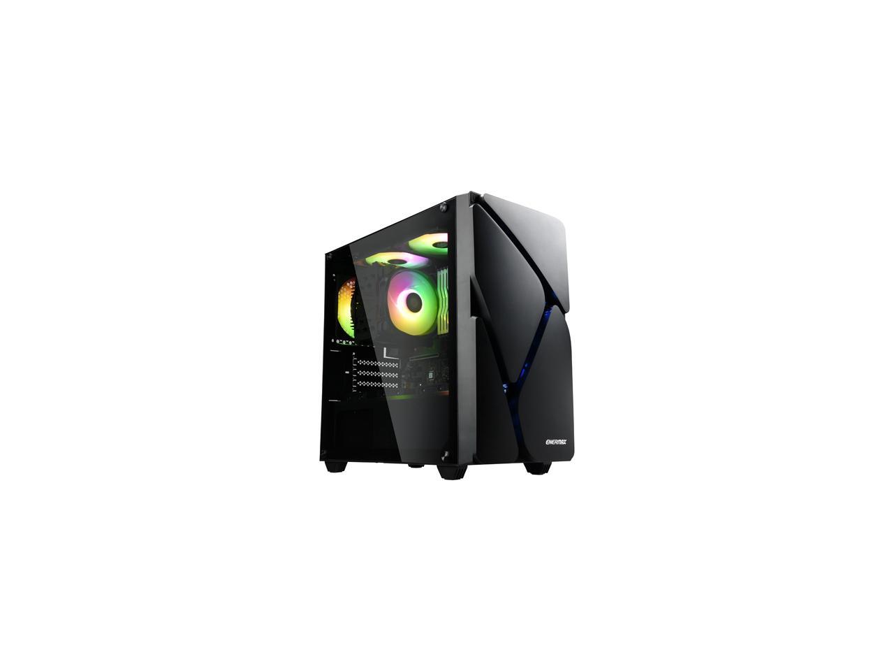Enermax MarbleShell MS20 Micro-ATX PC Gaming Case, Black - Newegg.ca