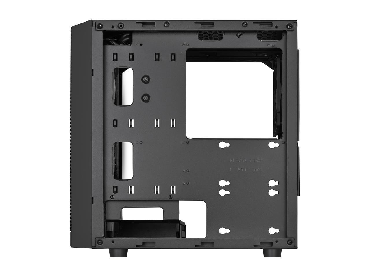 silverstone technology ps15 pro, compact micro-atx chassis with ...