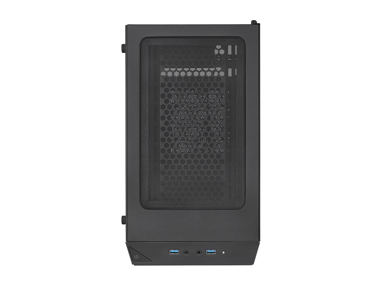 silverstone technology ps15 pro, compact micro-atx chassis with ...