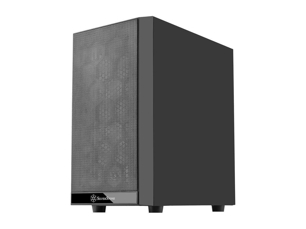 silverstone technology ps15 pro, compact micro-atx chassis with ...